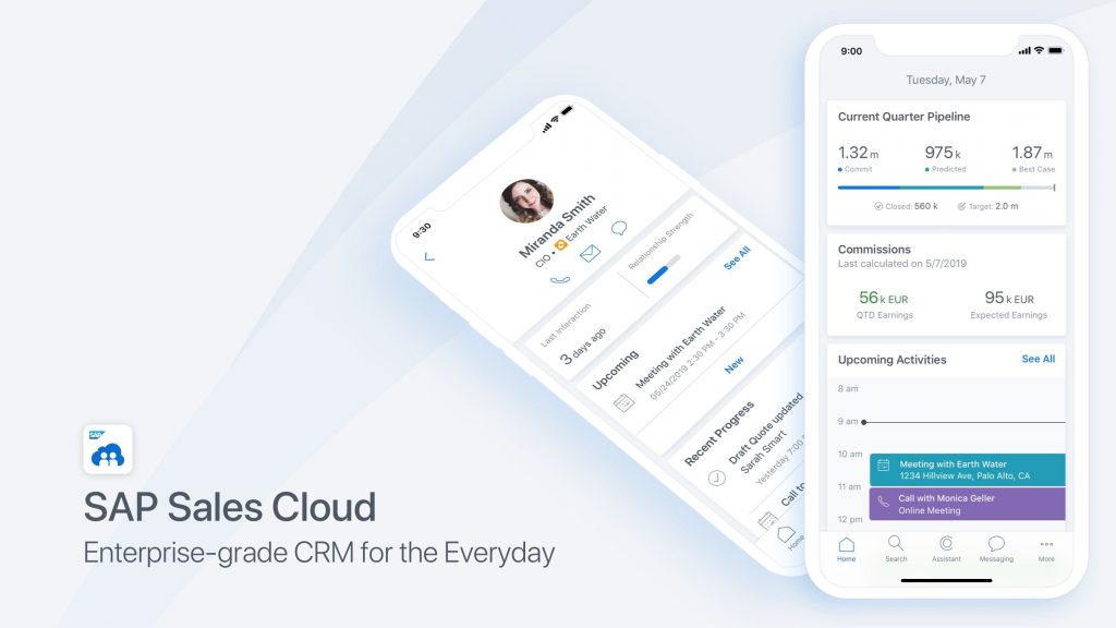 SAP Sales Cloud Demo - 5th May 2020