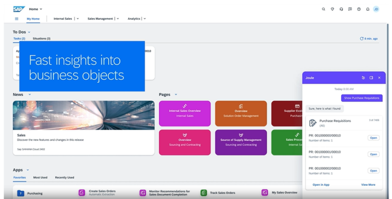 SAP Joule, The Generative AI - Axxis Consulting